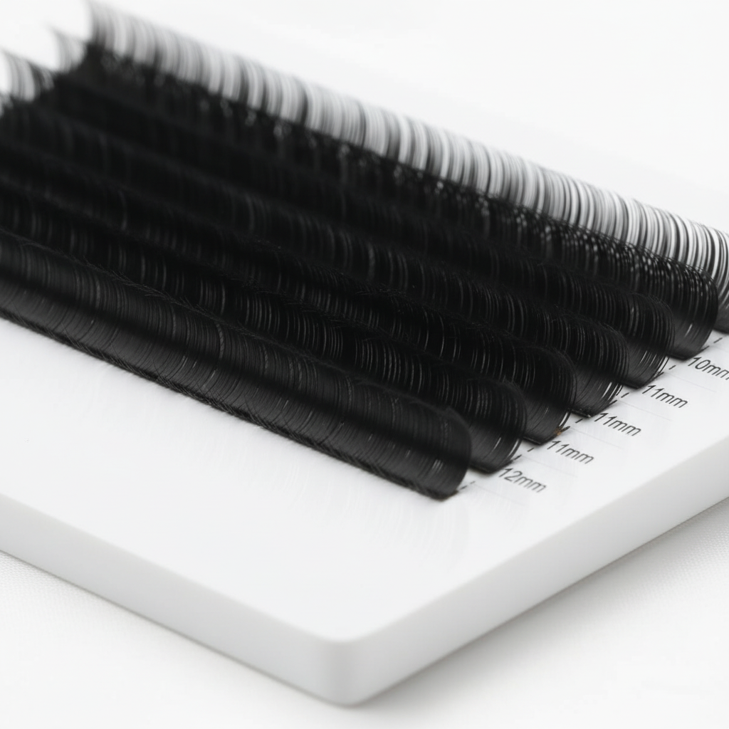 Lash Fiber Texture for Better Volume Fan Creation – SENSELASHES