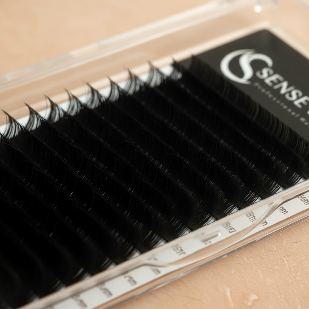 PBT Fiber Quality for 15D Lash Sets: Safety & Longevity – SENSELASHES