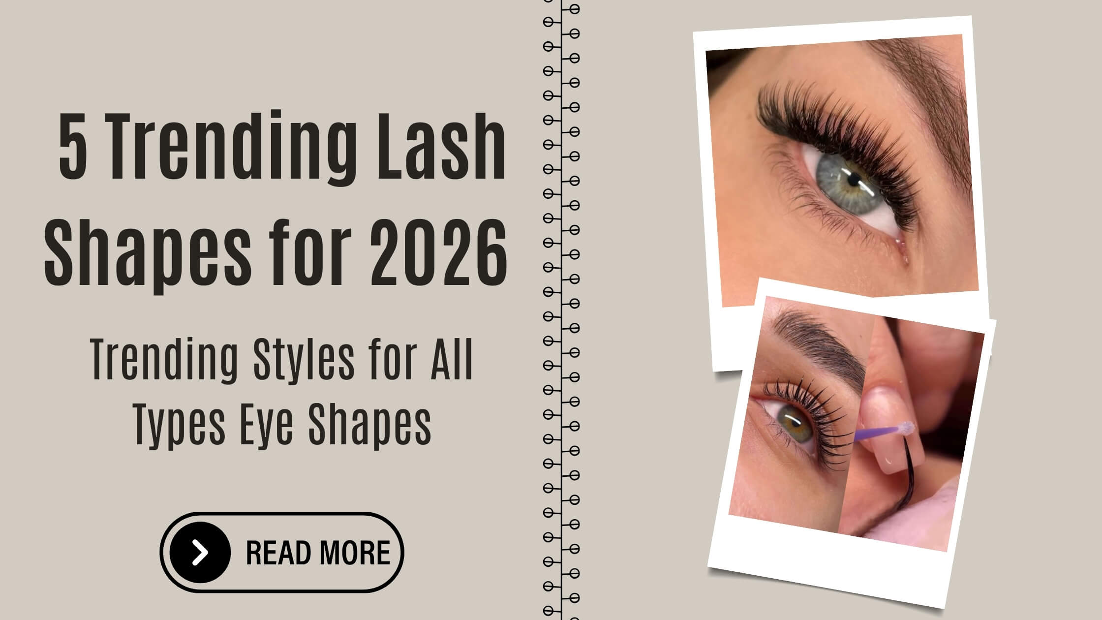 Trending Lash Shapes 2026: 5 Styles for Every Eye – SENSELASHES