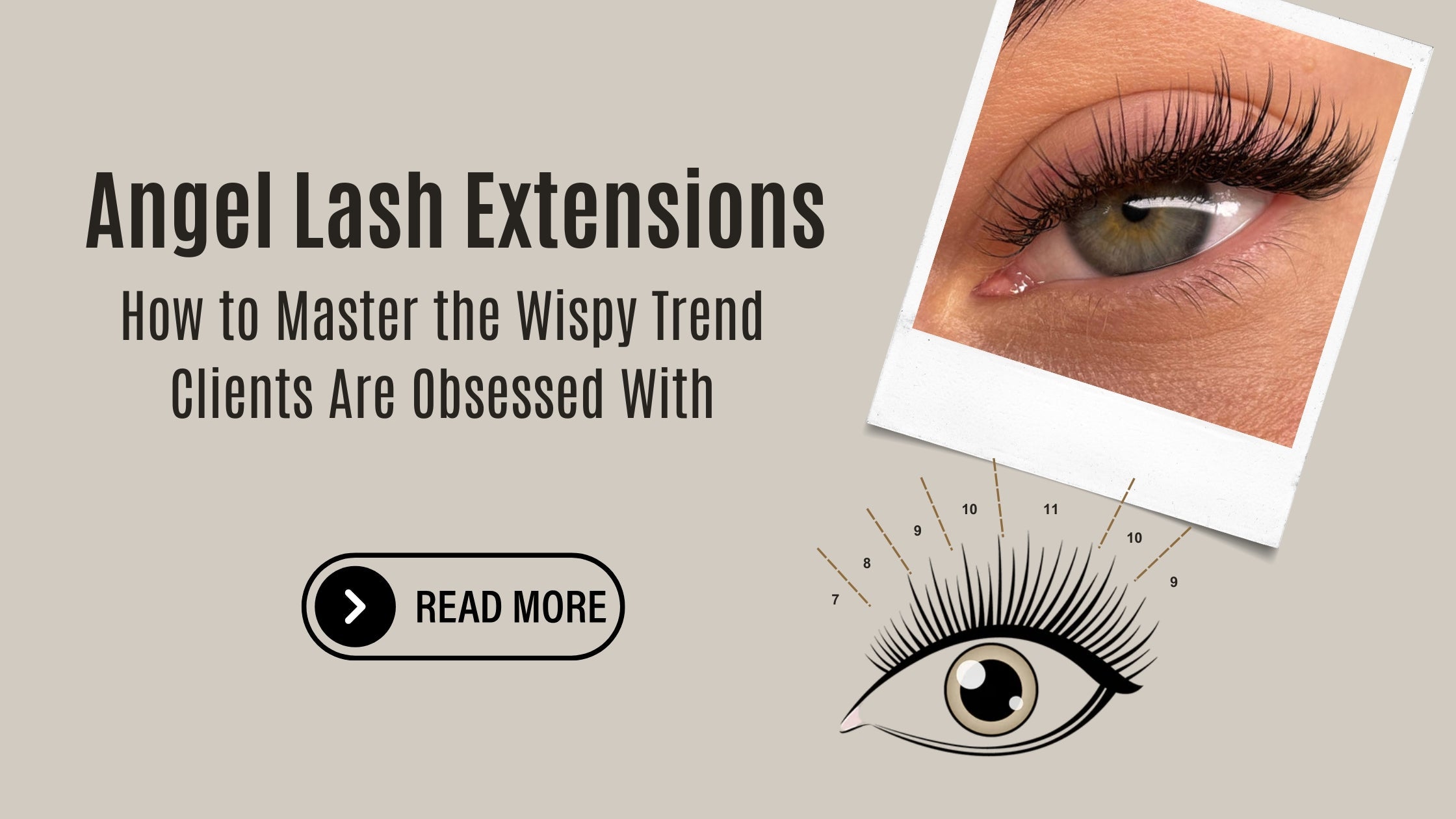 Angel Lash Extensions: Master The Viral Wispy Lash Trend – SENSELASHES