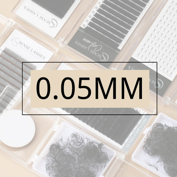 0.05mm Volume Lashes | Pro Extensions – SENSELASHES