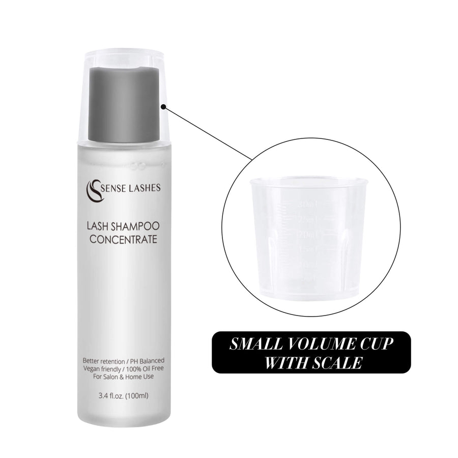 Lash Shampoo Concentrate | Professional Cleanser 100ML – SENSELASHES