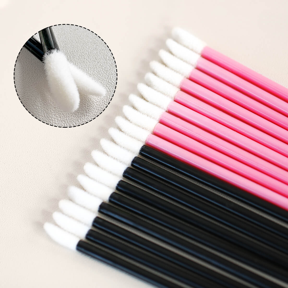 Lint Free Applicators Brush 50pcs/100pcs – SENSELASHES