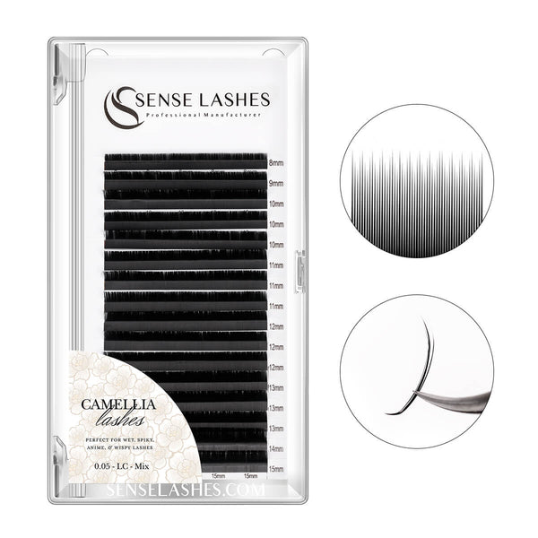 Camellia Volume Lash Extensions | LJ/LB/LC/LD Curls – SENSELASHES